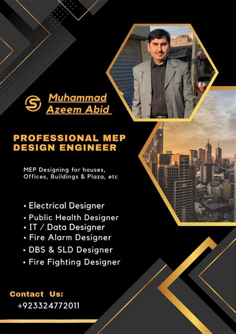 Waseem Abid On Linkedin My Brother Has Started Design Services For Mep Works In Lahore As Well In