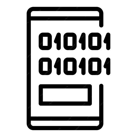 Premium Vector Smartphone Interface Icon Outline Smartphone Interface Vector Icon For Web