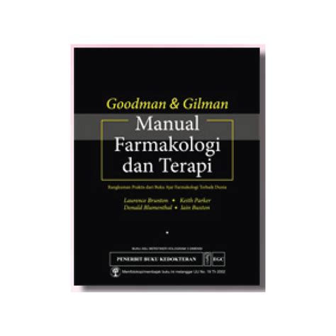Goodman And Gilman Manual Farmakologi Dan Terapi Ams Medika