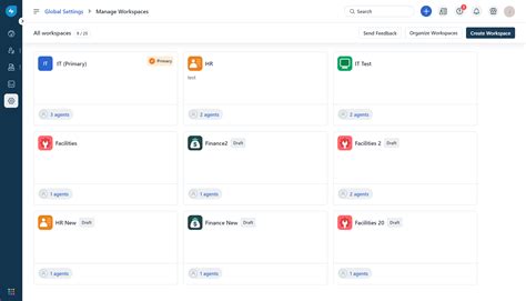 Workspace Organizer Usage Playbook Freshservice