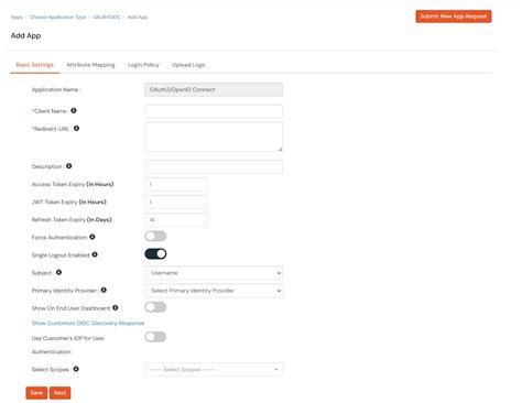 How To Add An Oauth App Miniorange Identity Platform Partner Portal