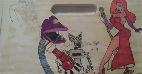 More Workbox Artwork Crow T Robot Tom Servo And Gypsy Of Mst3k Alongside Jessica Rabbit Imgur
