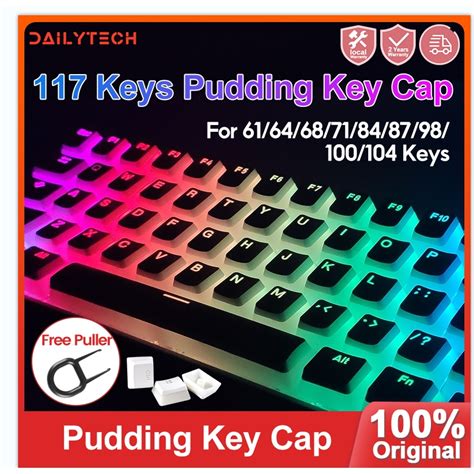Rk Royal Kludge Pbt Pudding Full Set 136 Keycaps Suitable For All Rk Keyboards All In Multiple