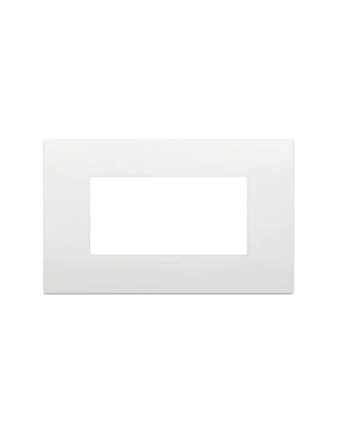 Vimar 1965474 Arke 4 Module Cover Plate White Matyco