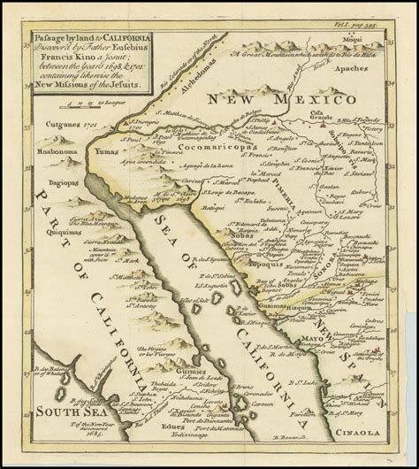 The History Of California As An Island On Maps The Cartographic Institute