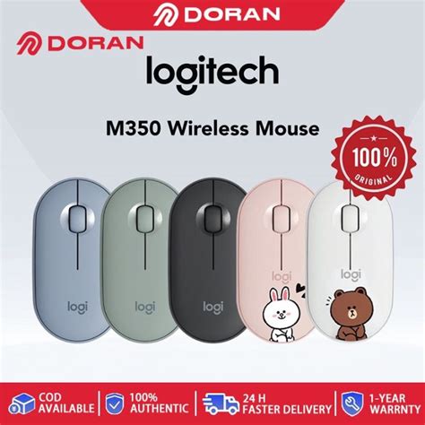 Doran Original Logitech Mouse M Pebble Bluetooth Wireless Mouse For Tablet Laptop And Phone
