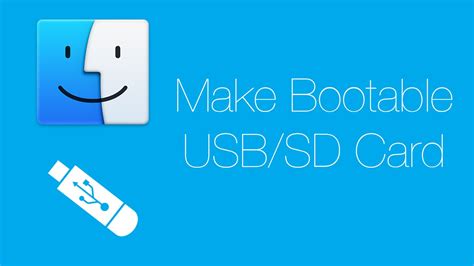 Mac Tutorials 17 Make Bootable USB SD Card YouTube