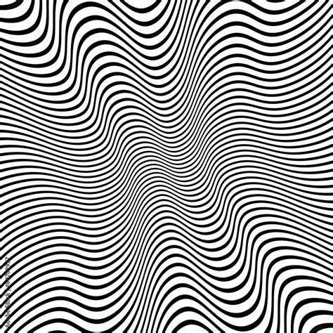 Distorted Lines Vector Background Stock Vector Adobe Stock