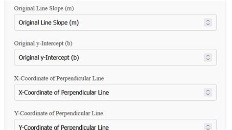 Perpendicular Line Calculator Calculate Parallel And Perpendicular