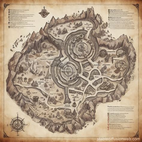 Dnd Map With Dragon Stable Diffusion Online