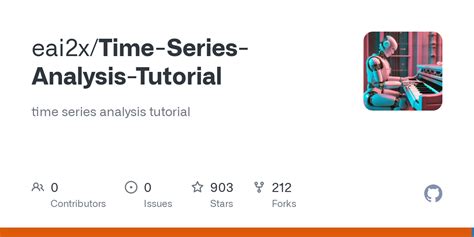 github eai2x time series analysis tutorial time series analysis tutorial