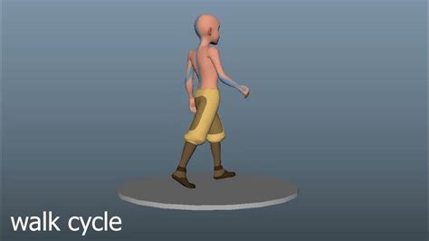 walk cycle &run cycle - YouTube