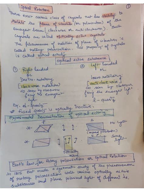 Optical Rotation Pdf