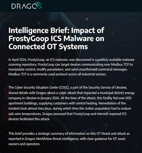 Hamza Freh Bengabou On Linkedin Cybersecurity Ics Frostygoop Modbus Otsecurity Dragos…
