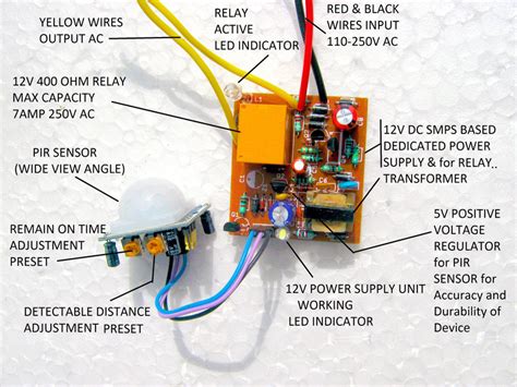 Motion Detector Circuit Interfacing Pir Motion Sensor With Arduino