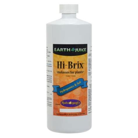 Earth Juice Hi Brix Molasses Quart 12cs Industrial