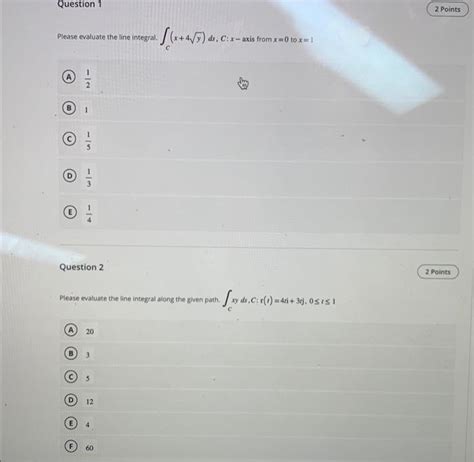 solved please evaluate the line integral ∫c x 4y ds c x−