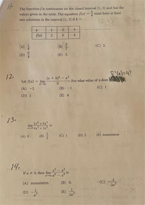 solved il the function fis continuous on the closed interval