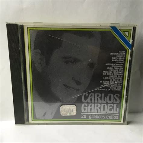 Carlos Gardel 20 Grandes Éxitos 1984 Cd Usado Buen Estad Estándar