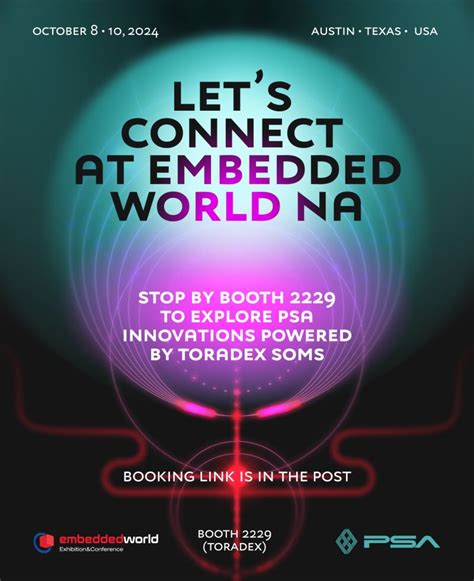 The Upcoming Embedded World Expo Is Just Around The Corner Dont Miss