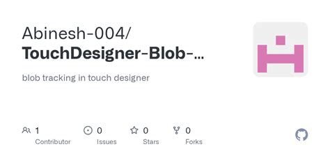 Github Abinesh 004touchdesigner Blob Tracking Blob Tracking In
