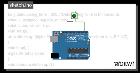 Interrupt Wokwi Esp32 Stm32 Arduino Simulator