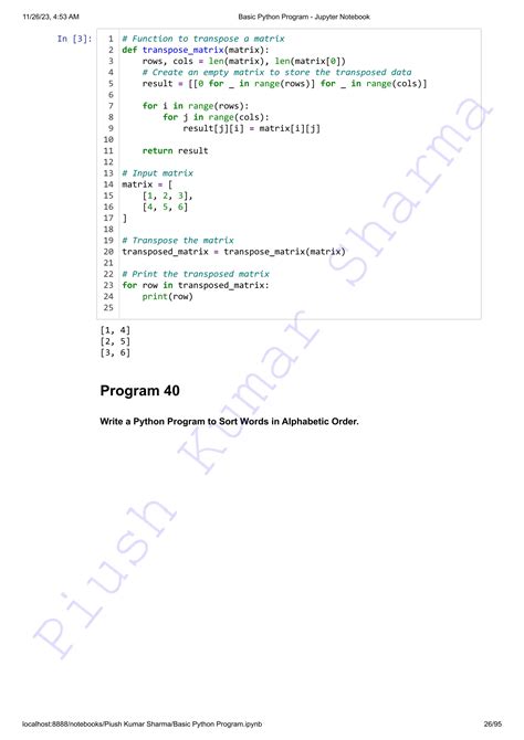 140 Basic Python Programs This Resource Can Assist You In Preparing