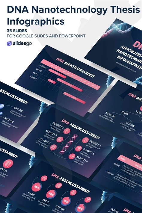 DNA Nanotechnology Thesis Infographics Infographic Power Point