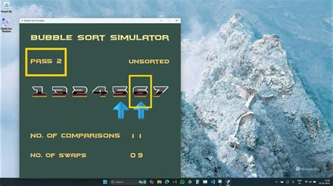 Learn Bubble Sort Step By Step Visually Code In C And Python Youtube