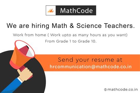 Mathcode On Linkedin We Are Hiring Work Exclusively As A Freelance
