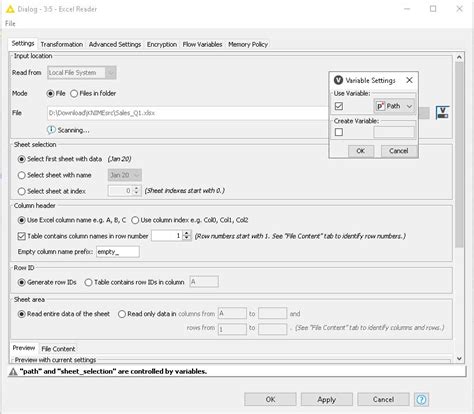Knime Membaca Multiple Excel File Dengan Multiple Sheet Skillplus