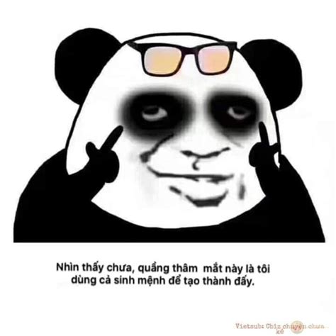 Meme Mắt Thâm 75 ảnh Chế Gấu Trúc Thâm Quầng đỉnh