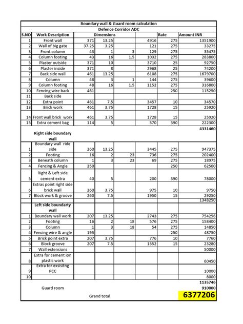 Adc Calculation Download Free Pdf Wall Architectural Elements