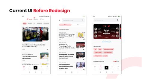 UI UX Case Study App Redesign IDN Times On Behance UI UX Case Study App Redesign IDN Times On Behance
