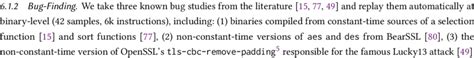 Bounded Verification For Constant Time Cryptographic Implementations