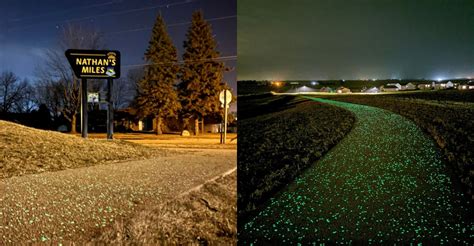 Americas Longest Glow In The Dark Trail Is In Iowa And Its Powered By