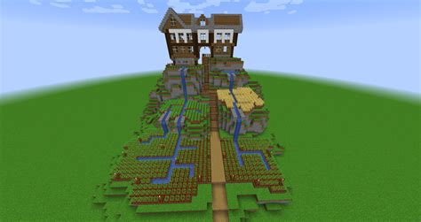 Terrace Farming Minecraft