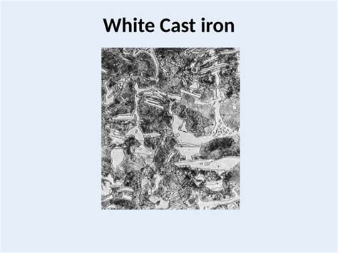 Microstructure Of Cast Ironpart 01pptx