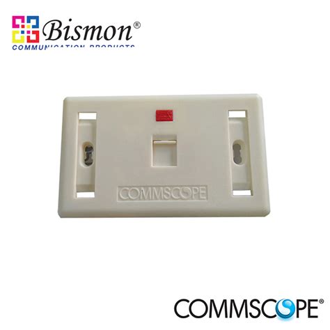 Commscope Face Plate Kits Standard 1 Port Bismon