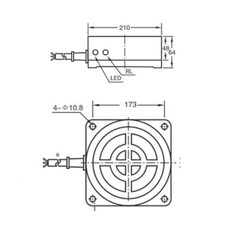 Lmf41 Inductive Non Contact Proximity Sensor