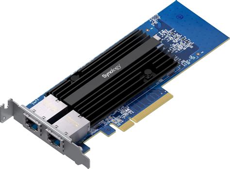 Synology 2 Port 10gbe Rj 45 Pcie Network Adapter E10g30 T2