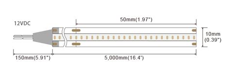 China 12V CSP Tunable LED Strip Light Manufacturer And Supplier Mingxue