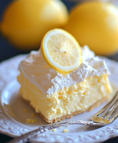 Lemon Fluff Dessert A Light And Delicious Recipe
