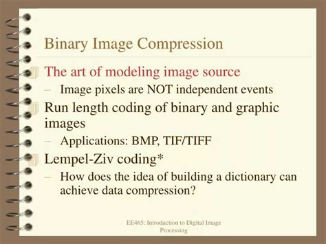 Ppt Binary Image Compression Powerpoint Presentation Free Download