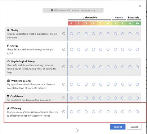 new experimental question on efficiency · microsoft vsts extension