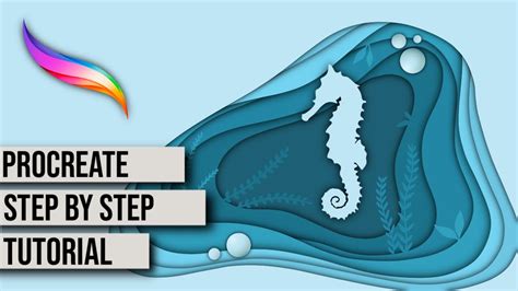 How To Create An Underwater Scene On Procreate Procreate Tutorials Robyn Danielle YouTube