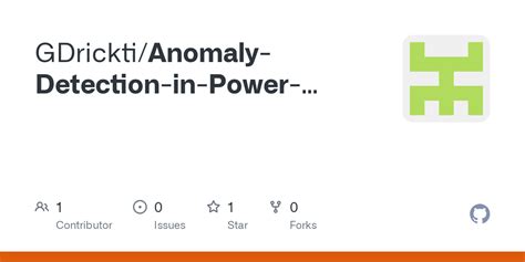 Github Gdricktianomaly Detection In Power Consumption Data Using