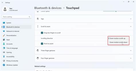 How To Reverse Touchpad Scrolling In Windows Technoresult