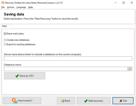 how to repair lotus notes database nsf file