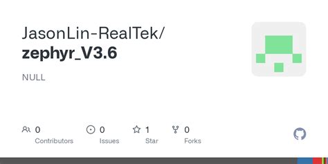 Github Jasonlin Realtekzephyrv36 Null